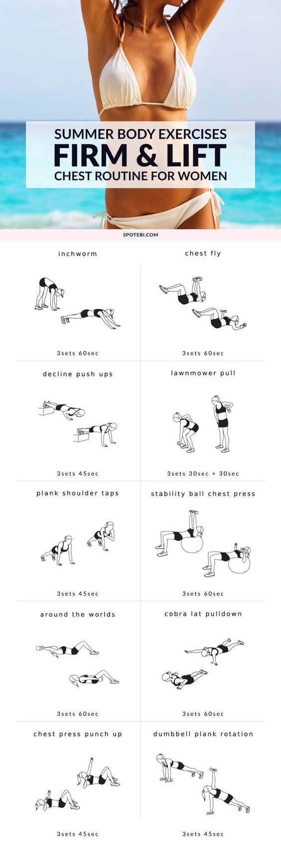 Best Exercise To Firm Up Breasts Exercise