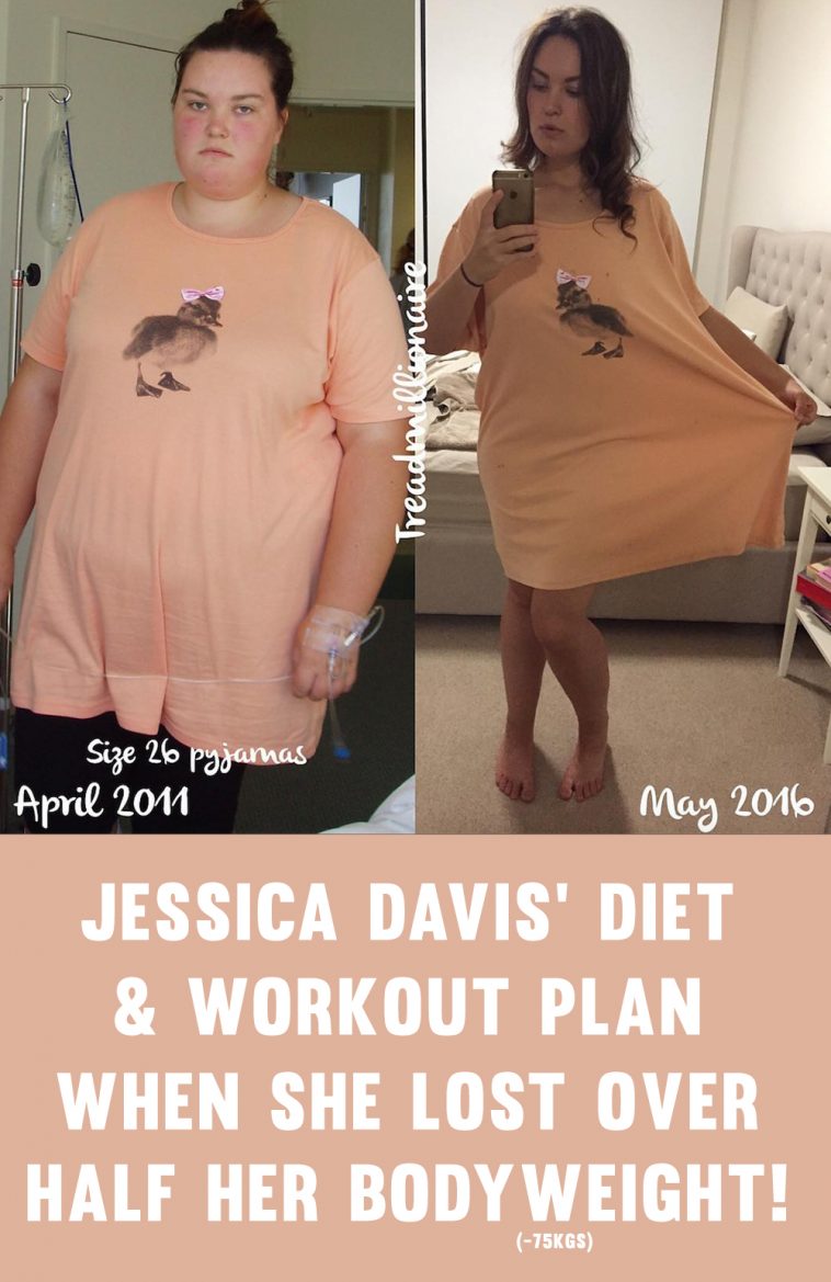 Jessica Davis 'Treadmillionaire's Full Workout & Diet Plan For Losing ...