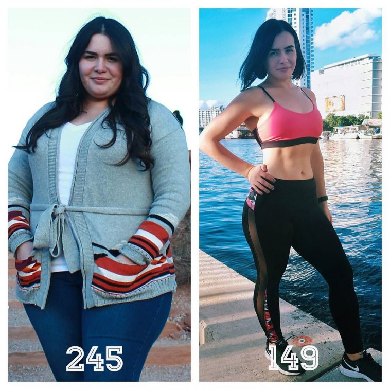 Cristina Diaz Insane Transformation Losing 100 Pounds In One Year