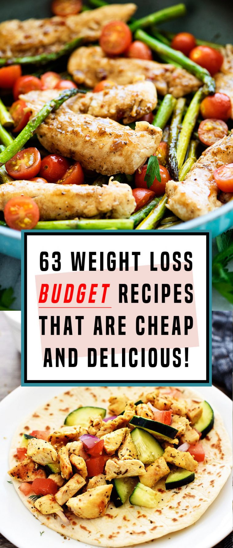 63 Cheap And Healthy Weight Loss Recipes (Easy & Budget-Friendly!)