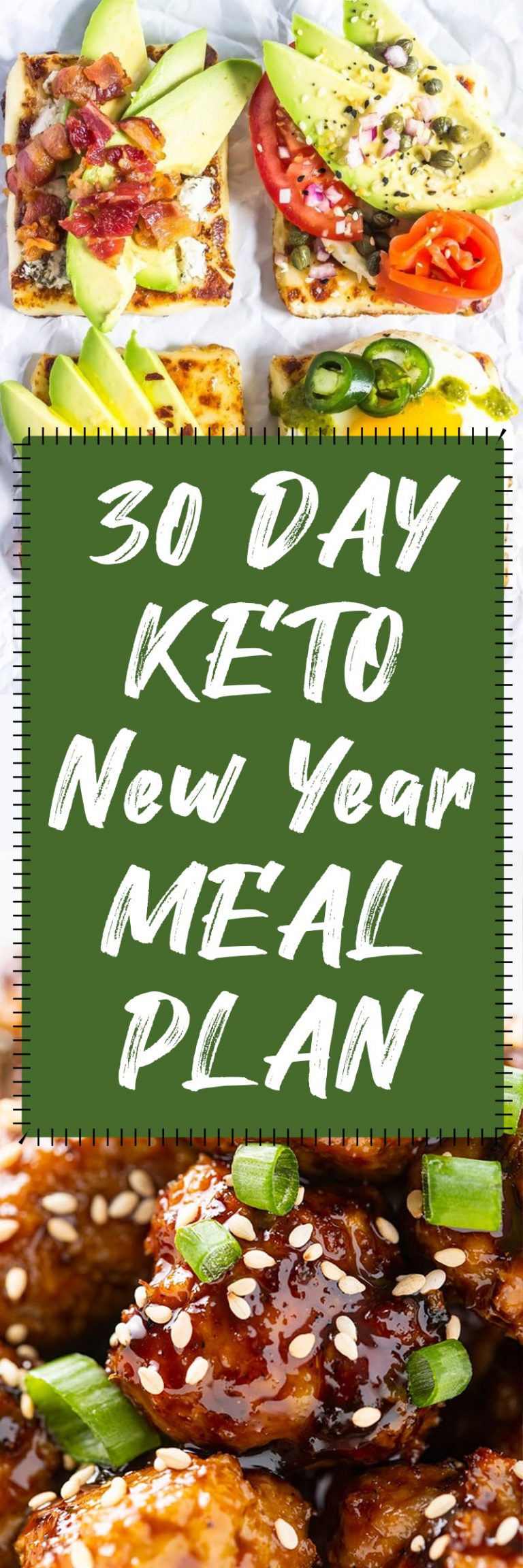 30 Day Weight Loss Keto Meal Plan For A Healthy Start To 2020!