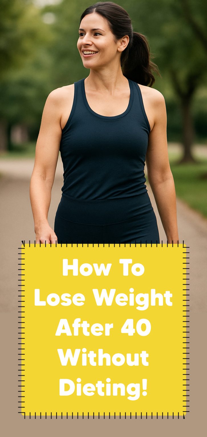 How to Lose Weight After 40 (Proven 2025 No-Diet Guide)